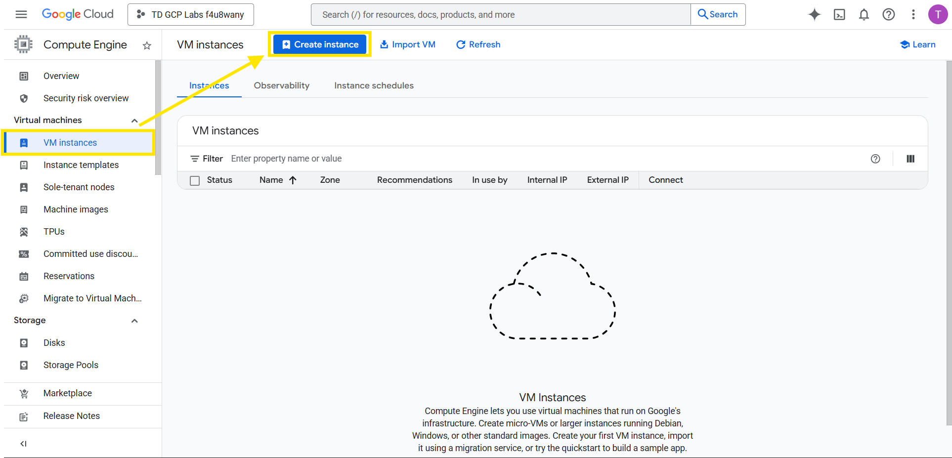 Guided Lab: Configuring Firewall Rules to Secure and Access a VM ...