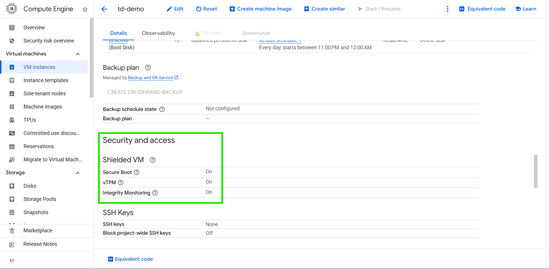 Guided Lab: Configuring Shielded VM Options - Tutorials Dojo