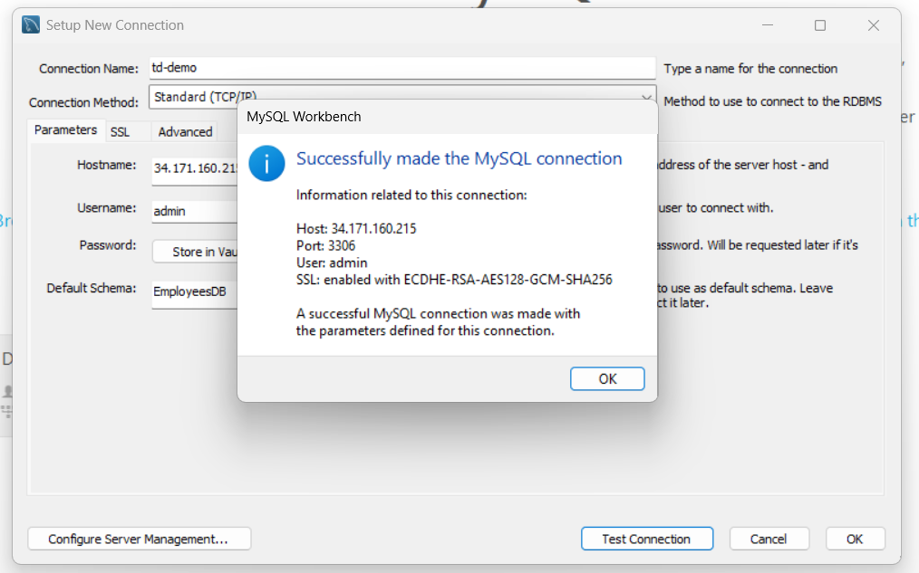 Guided Lab: Connecting Cloud SQL Database with MySQL Workbench (Local ...