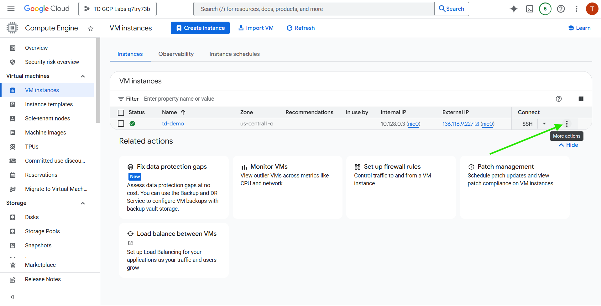 Guided Lab: Creating a Custom Image from a VM Instance with Web Server ...