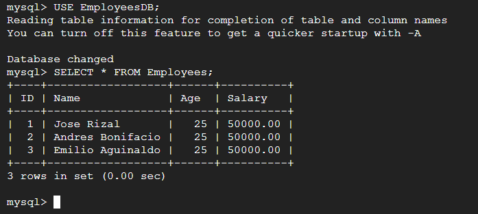 Guided Lab: Integrating Cloud SQL Database instance with a VM instance ...