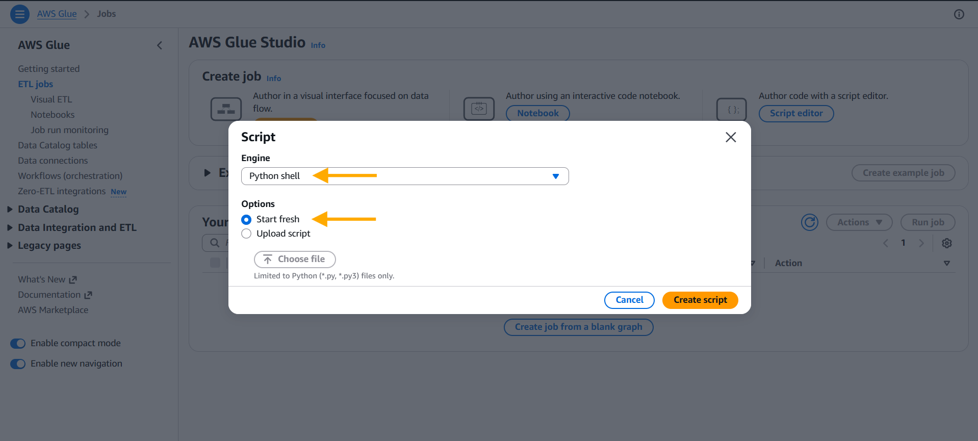 Guided Lab: Introduction to AWS Glue Using Python Shell - Tutorials Dojo