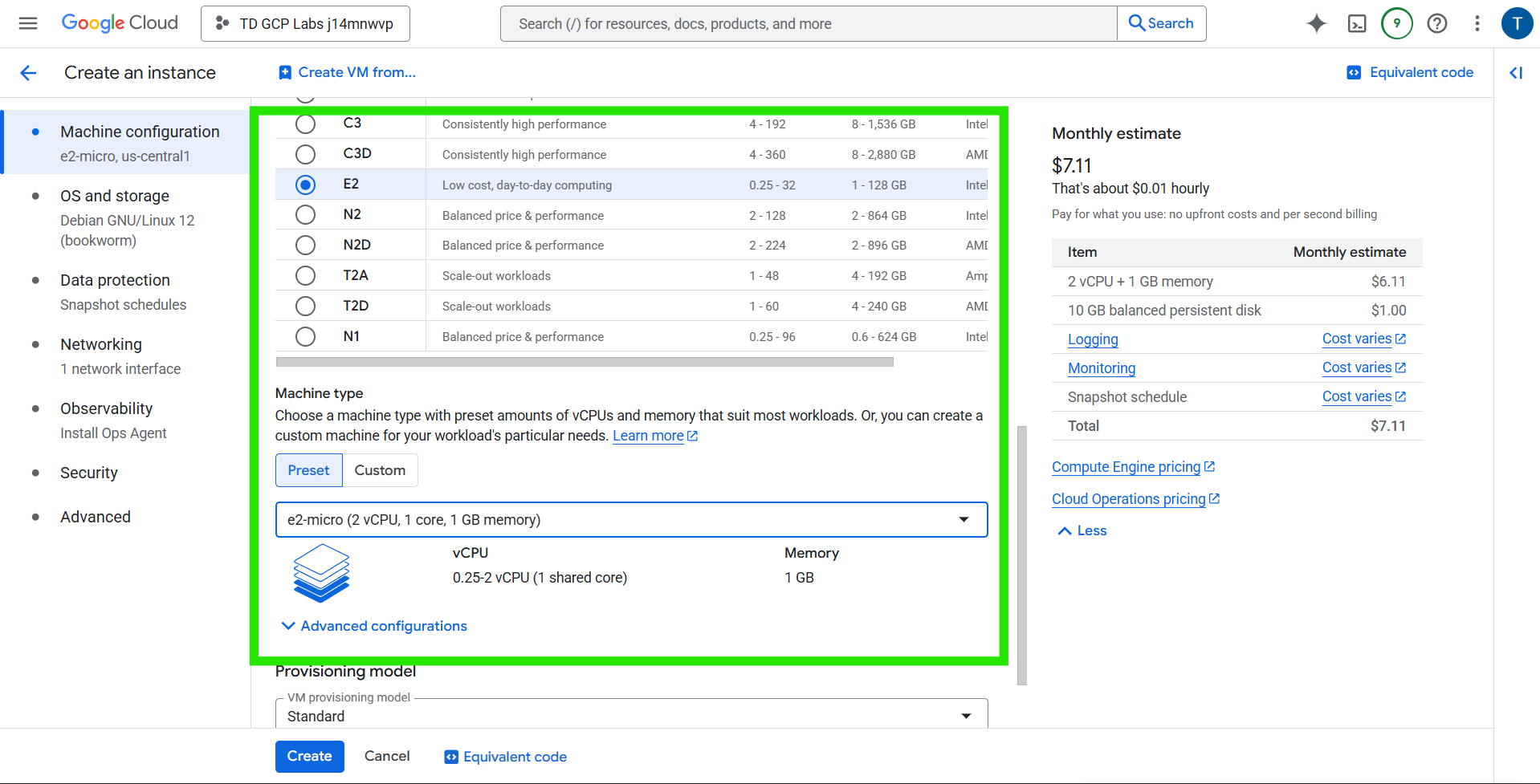 Guided Lab: Vertically Scaling a VM Instance - Tutorials Dojo