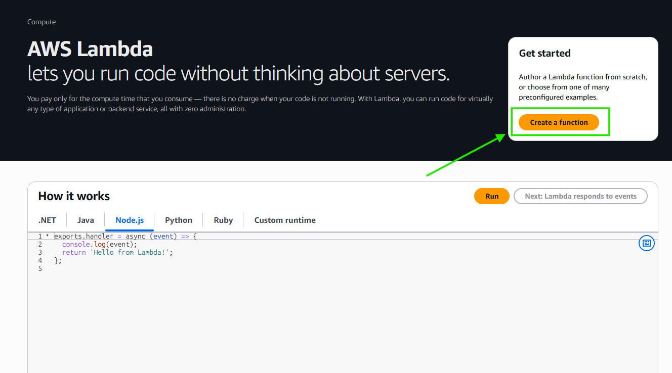 Guided Lab: Custom Error Handling with AWS Lambda - Tutorials Dojo