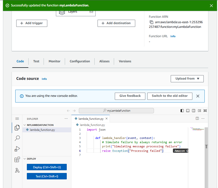 Guided Lab: Configuring Dead Letter Queues (DLQ) in Amazon SQS - Tutorials Dojo