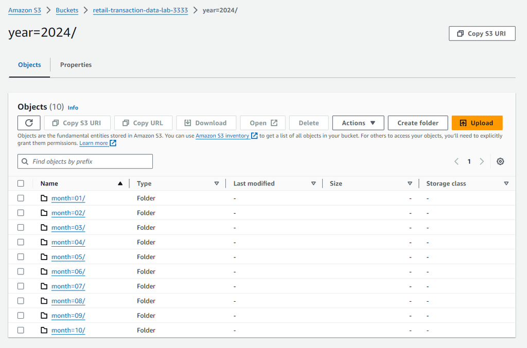 Guided Lab: Creating Amazon Athena Partitioned Tables - Tutorials Dojo