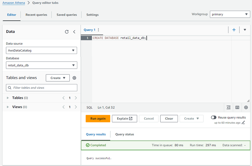 Guided Lab: Creating Amazon Athena Partitioned Tables - Tutorials Dojo