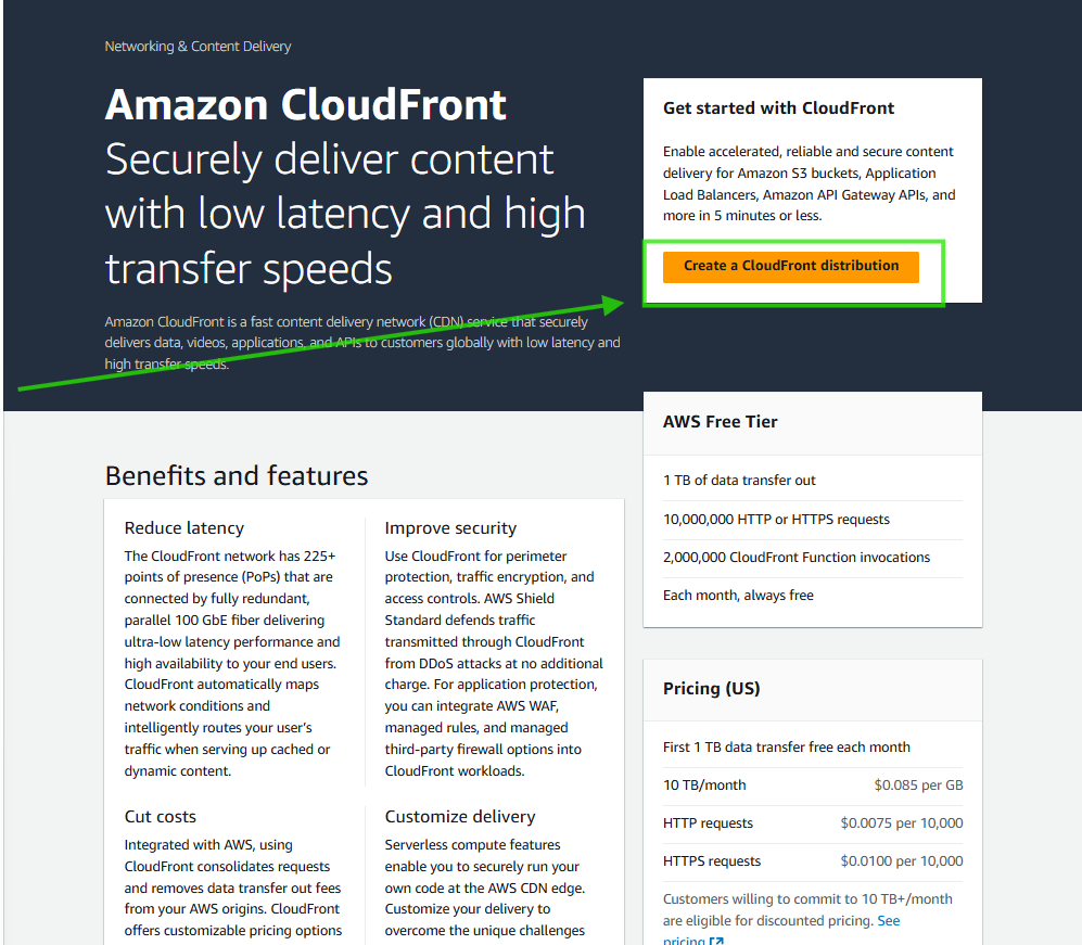 Guided Lab: Getting Started with Amazon CloudFront - Tutorials Dojo