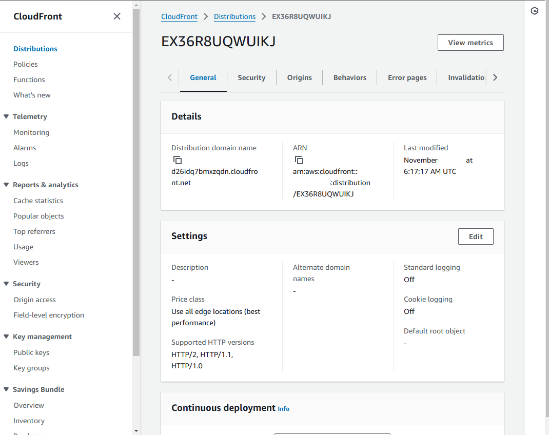 Guided Lab: Getting Started with Amazon CloudFront - Tutorials Dojo