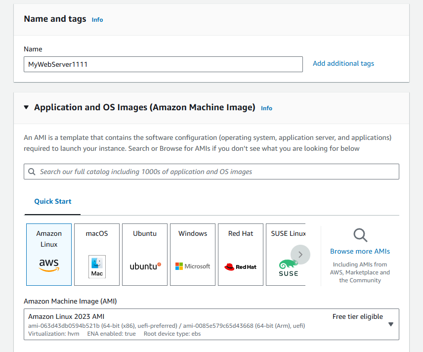 Guided Lab Creating An Amazon Ec2 Instance With Aws Console To Code Tutorials Dojo 8474