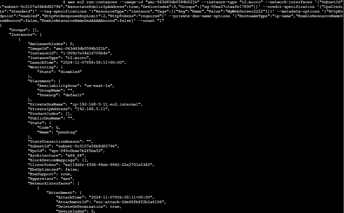 Guided Lab Creating An Amazon Ec2 Instance With Aws Console To Code
