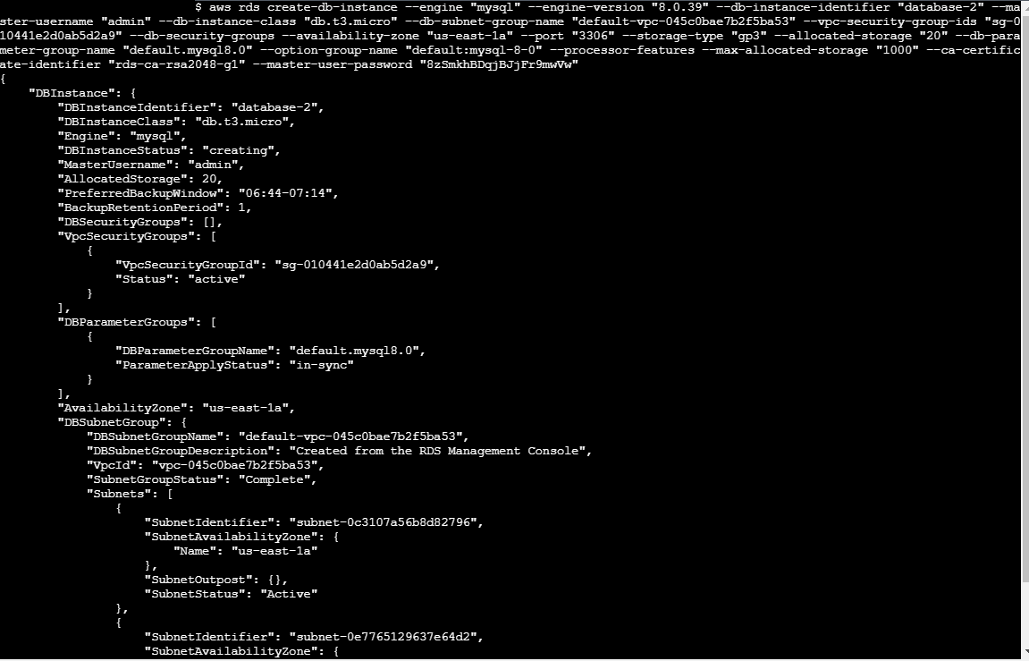 Guided Lab Creating An Amazon Rds Instance With Aws Console To Code Tutorials Dojo 2838