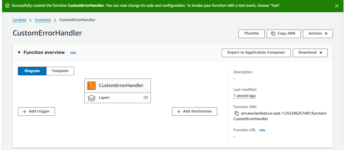 Guided Lab: Custom Error Handling with AWS Lambda - Tutorials Dojo