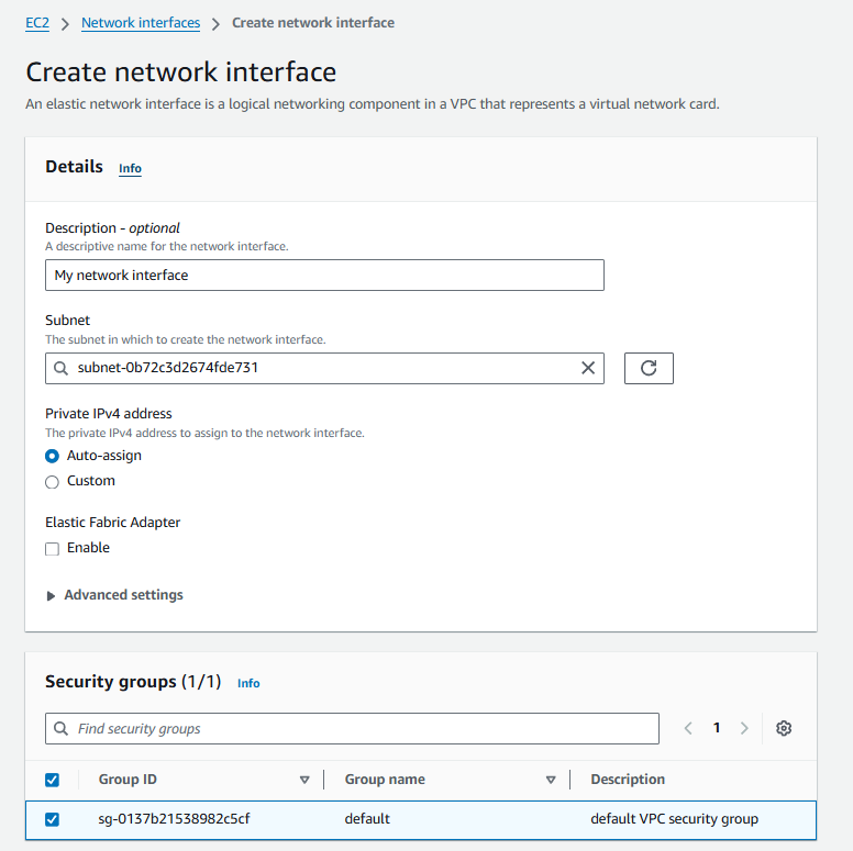 Guided Lab: Managing Network Interfaces in Amazon EC2 - Tutorials Dojo