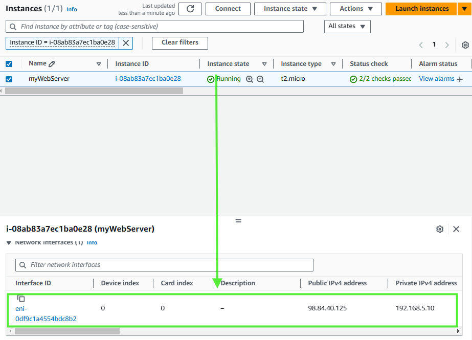 Guided Lab: Managing Network Interfaces in Amazon EC2 - Tutorials Dojo