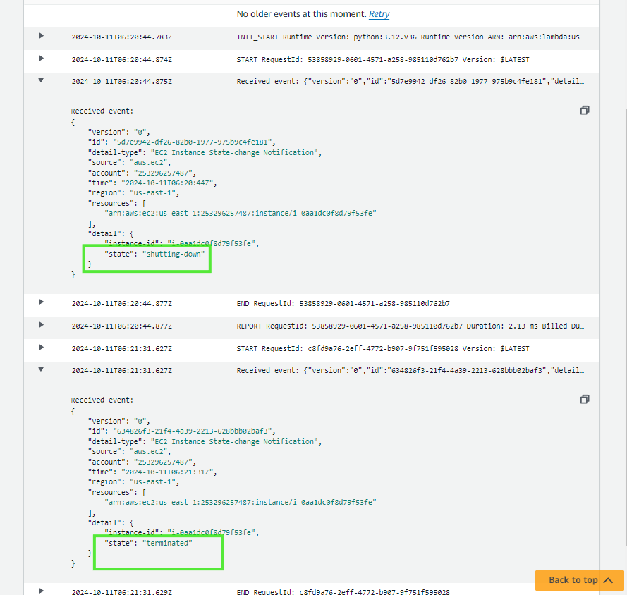 Guided Lab: Getting Started with Amazon EventBridge Events - Tutorials Dojo