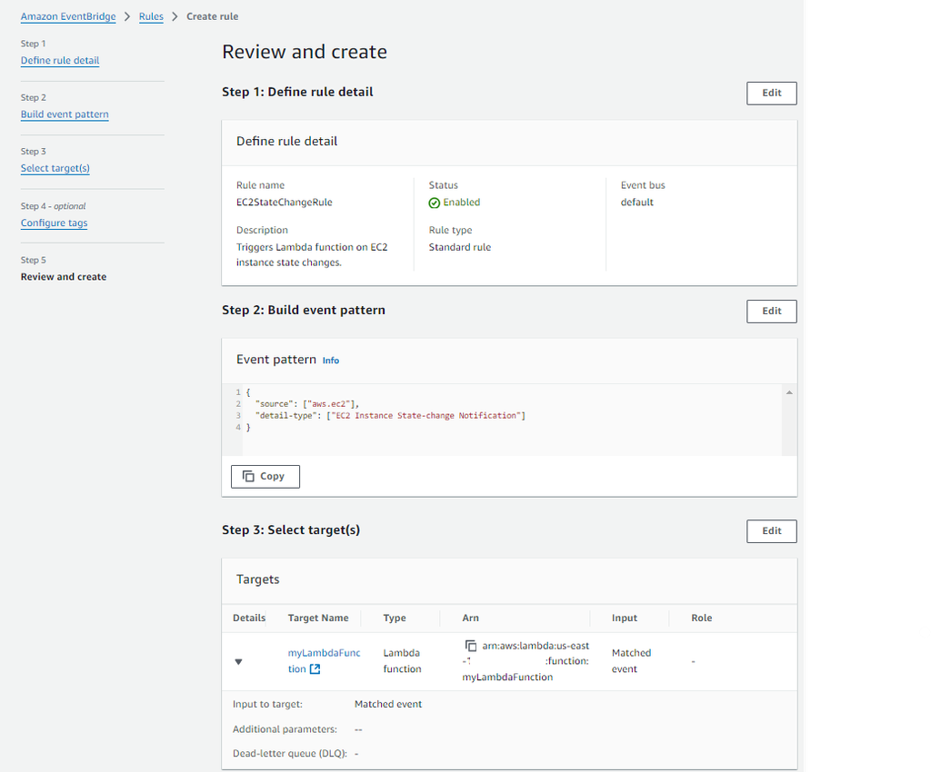 Guided Lab Getting Started With Amazon Eventbridge Events Tutorials Dojo