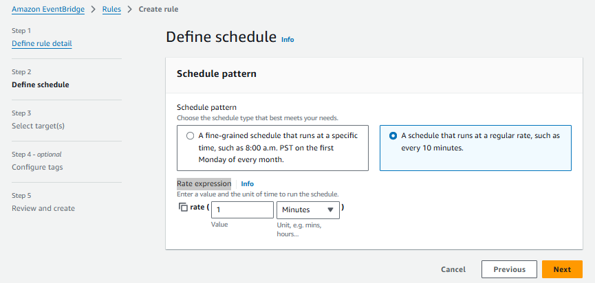 Guided Lab: Creating an Amazon EventBridge Scheduled Rule - Tutorials Dojo