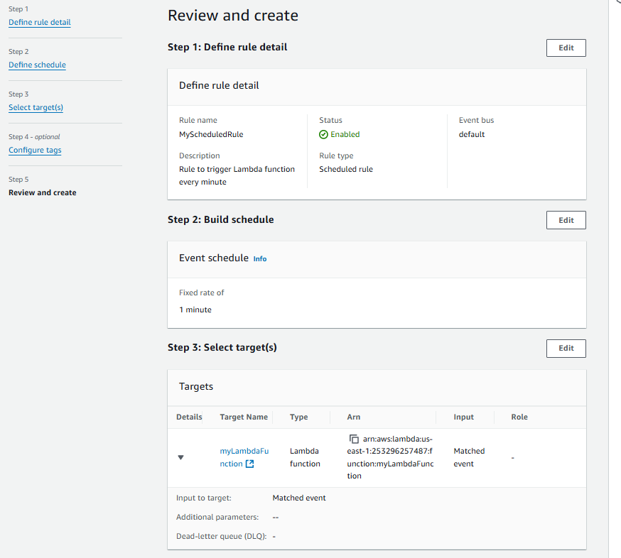 Guided Lab: Creating an Amazon EventBridge Scheduled Rule - Tutorials Dojo