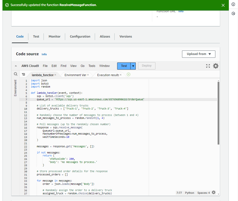 Guided Lab Getting Started With Amazon Simple Queue Service Tutorials Dojo 2374