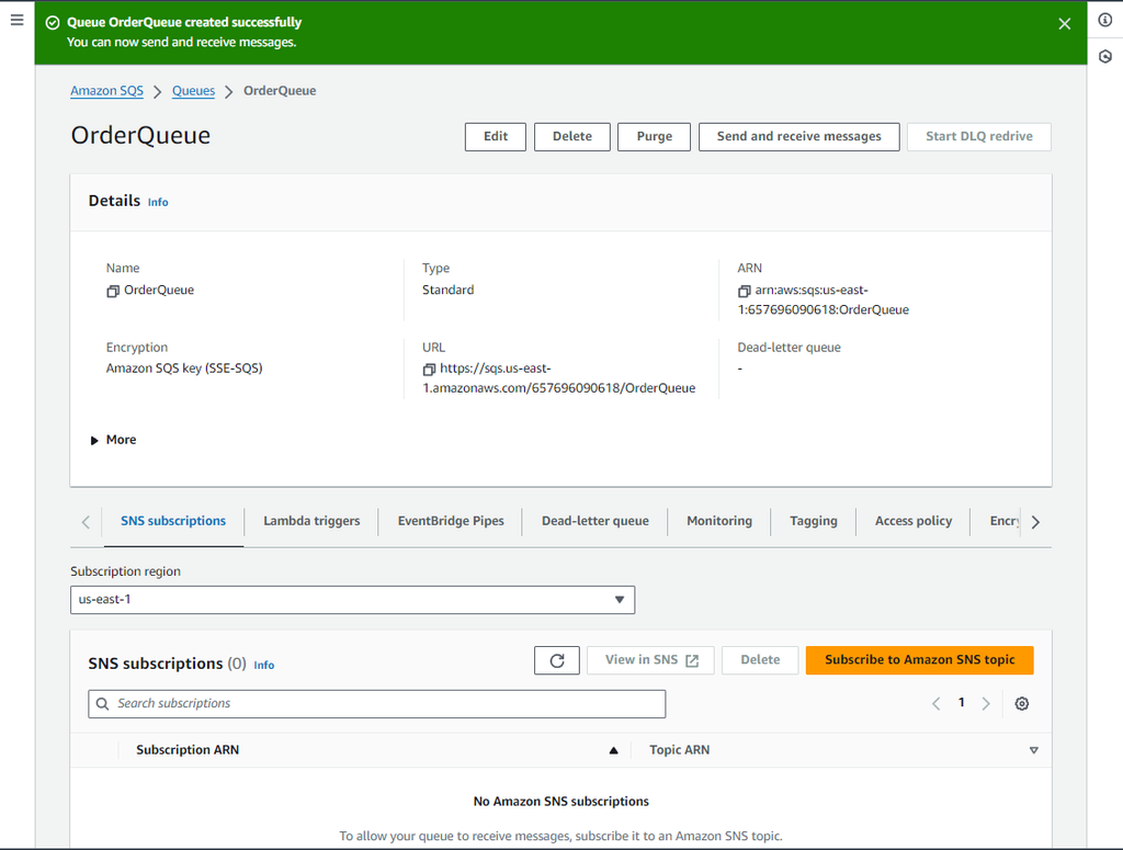 Guided Lab: Getting Started with Amazon Simple Queue Service - Tutorials Dojo