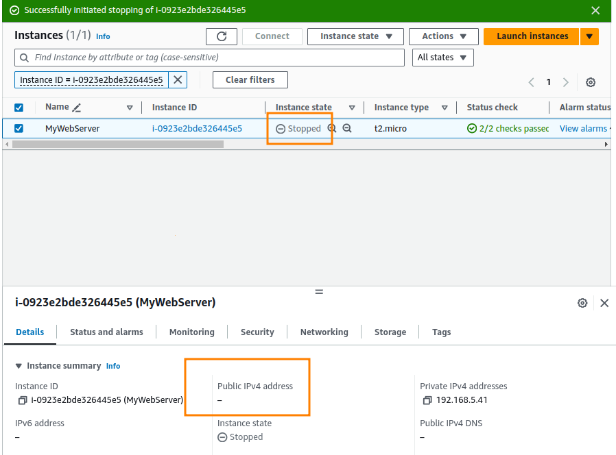 Guided Lab: Assigning an Elastic IP on Amazon EC2 - Tutorials Dojo
