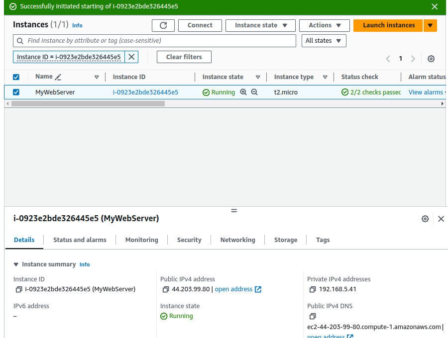 Guided Lab: Assigning an Elastic IP on Amazon EC2 - Tutorials Dojo