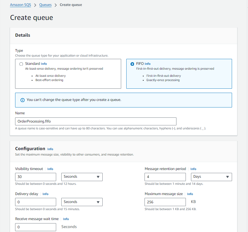 Guided Lab: Amazon SQS FIFO Queues Overview - Tutorials Dojo