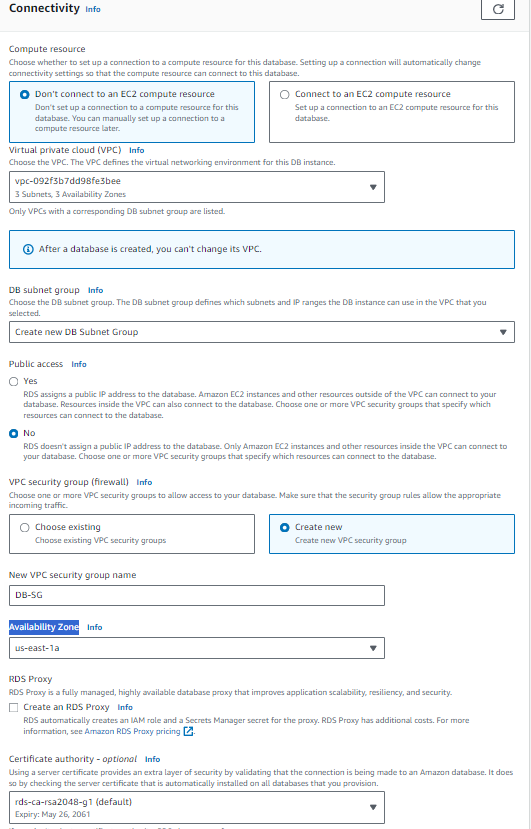 Guided Lab Integrating Amazon Rds To Amazon Ec2 Instance Tutorials Dojo
