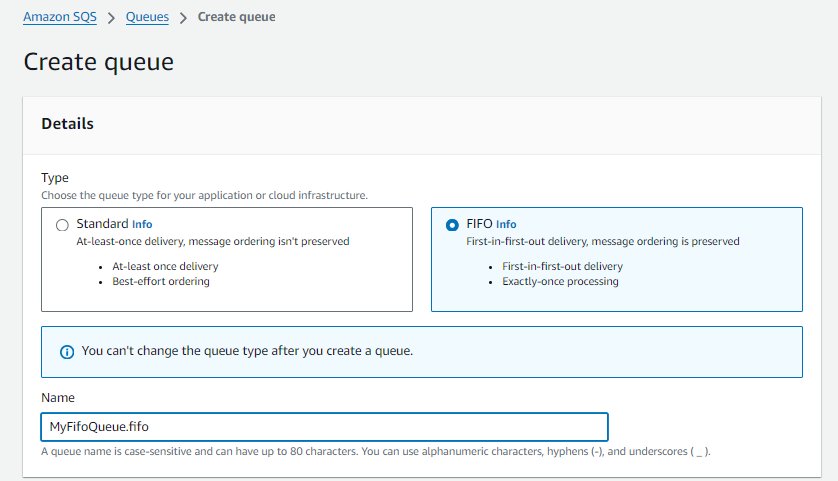Guided Lab Integrating Sns Fifo Topic With Sqs Fifo Queue Tutorials Dojo