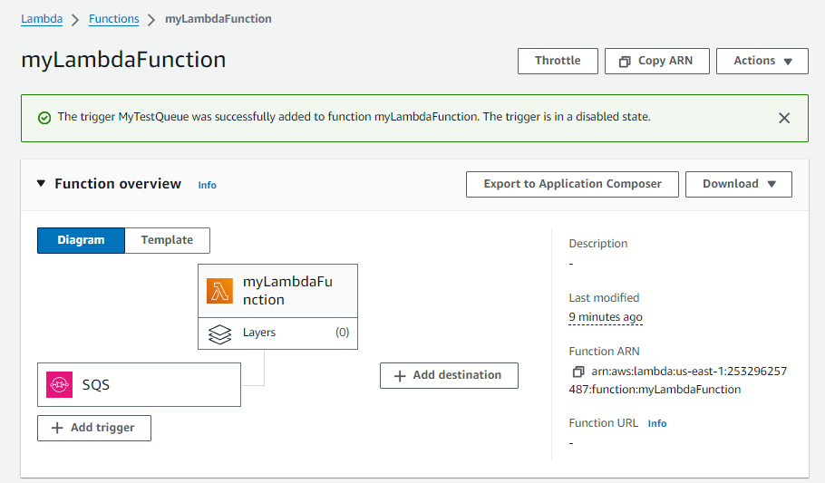 Guided Lab: Invoking Lambda Functions through Amazon SQS Queue - Tutorials Dojo