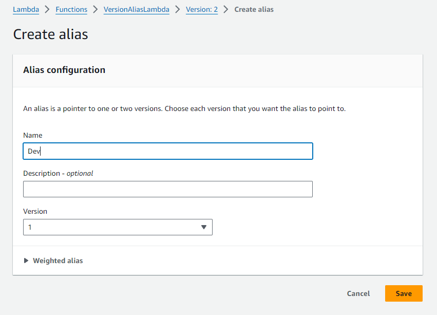 Guided Lab Aliases And Versions In Aws Lambda Tutorials Dojo