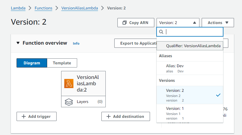 Guided Lab Aliases And Versions In Aws Lambda Tutorials Dojo