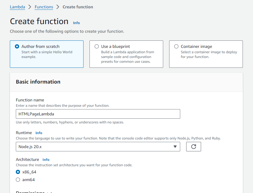 Guided Lab: Creating an AWS Lambda Function to Return an HTML Page - Tutorials Dojo