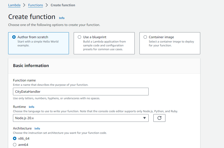 Guided Lab: Creating an AWS Lambda Function that Interacts with an Amazon DynamoDB Table ...