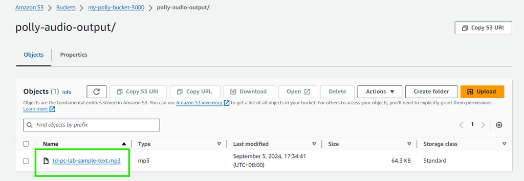 Guided Lab: Converting Text to Speech with Amazon Polly - Tutorials Dojo