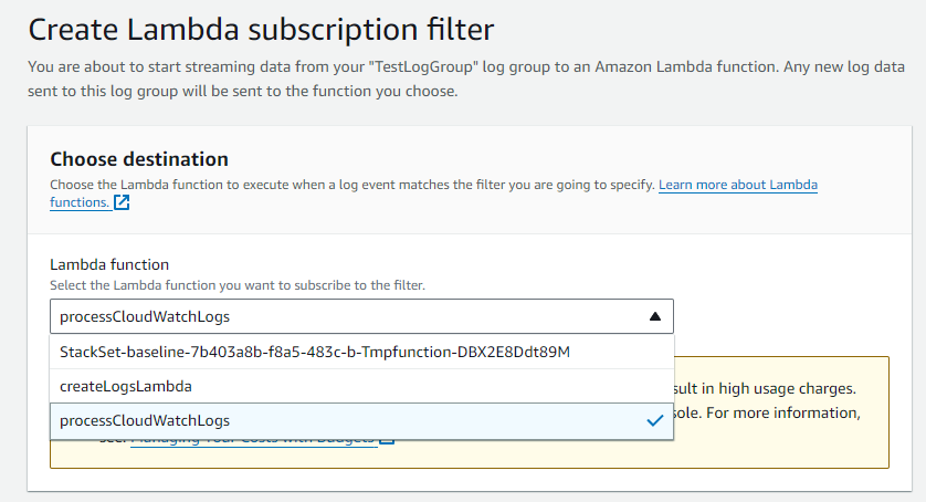 Guided Lab: Processing Amazon CloudWatch Logs with AWS Lambda - Tutorials Dojo