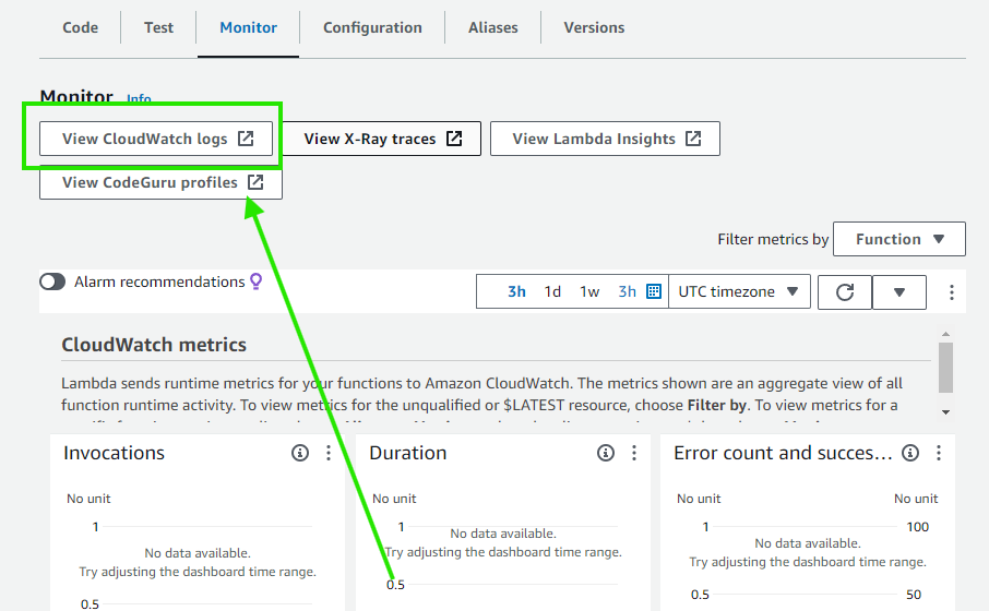 Guided Lab Processing Amazon Cloudwatch Logs With Aws Lambda Tutorials Dojo