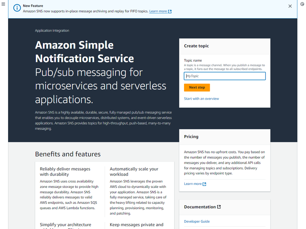 Guided Lab: Creating a FIFO Topic in Amazon SNS - Tutorials Dojo
