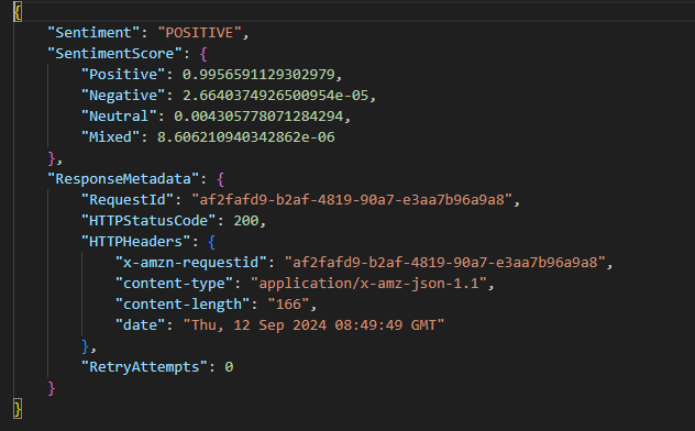 Guided Lab: Sentiment Analysis of Text Files with Amazon Comprehend - Tutorials Dojo