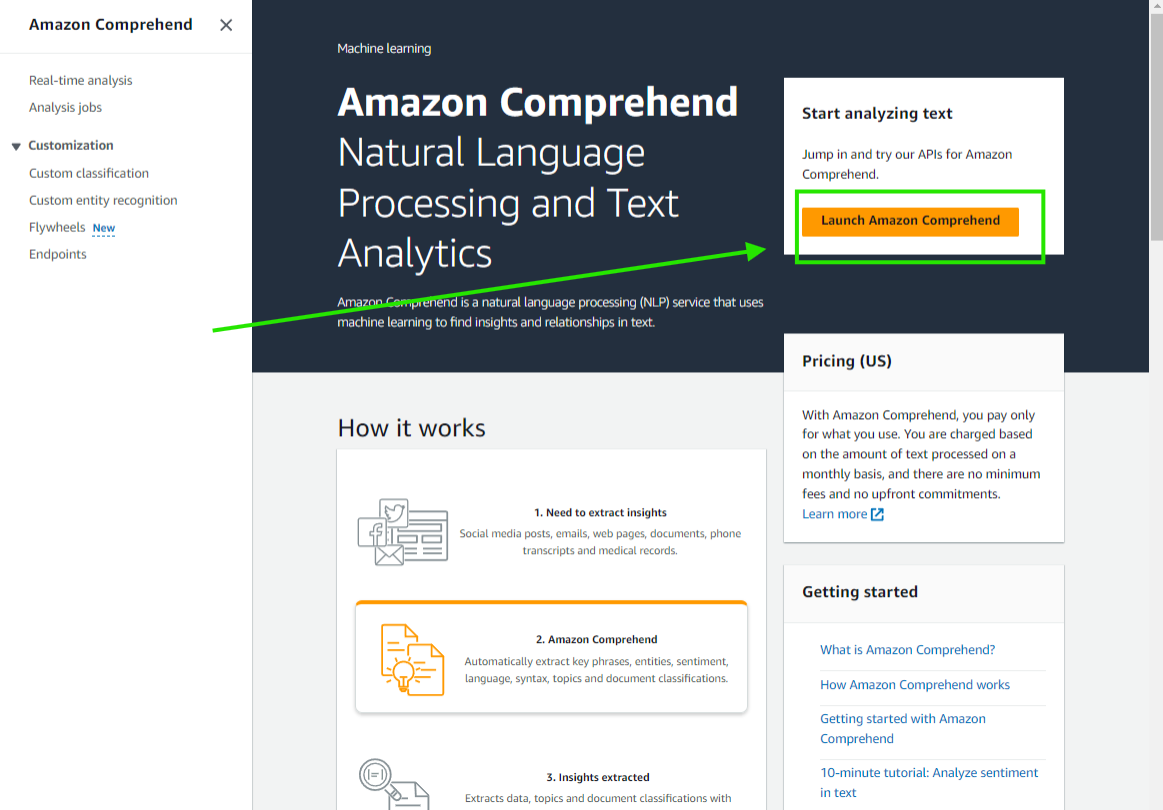 Guided Lab: Sentiment Analysis of Text Files with Amazon Comprehend - Tutorials Dojo