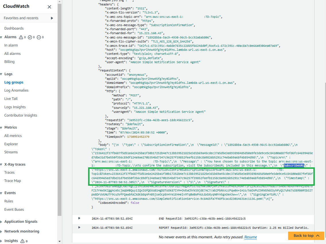 Guided Lab: Creating an Amazon SNS HTTPS Subscription - Tutorials Dojo