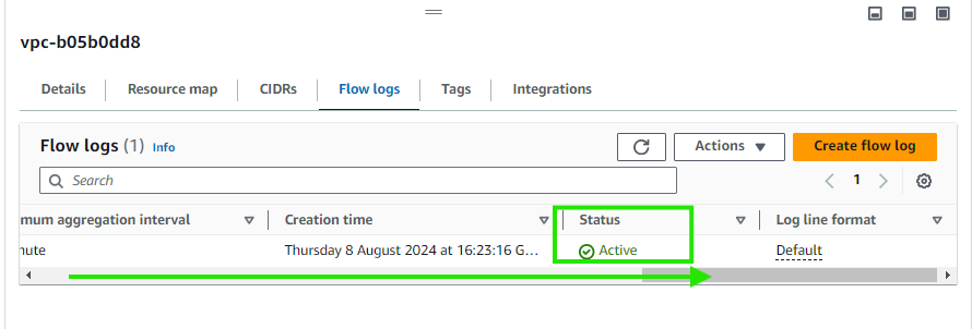 Guided Lab Capture Network Traffic Information With Vpc Flow Logs To Cloudwatch Logs
